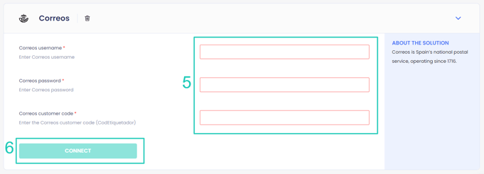 Integration With Correos